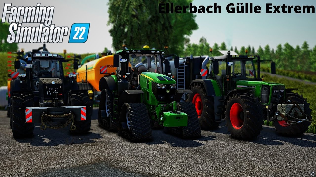 FS22 | Gülle Extrem in Ellerbach🚜🔥 - YouTube