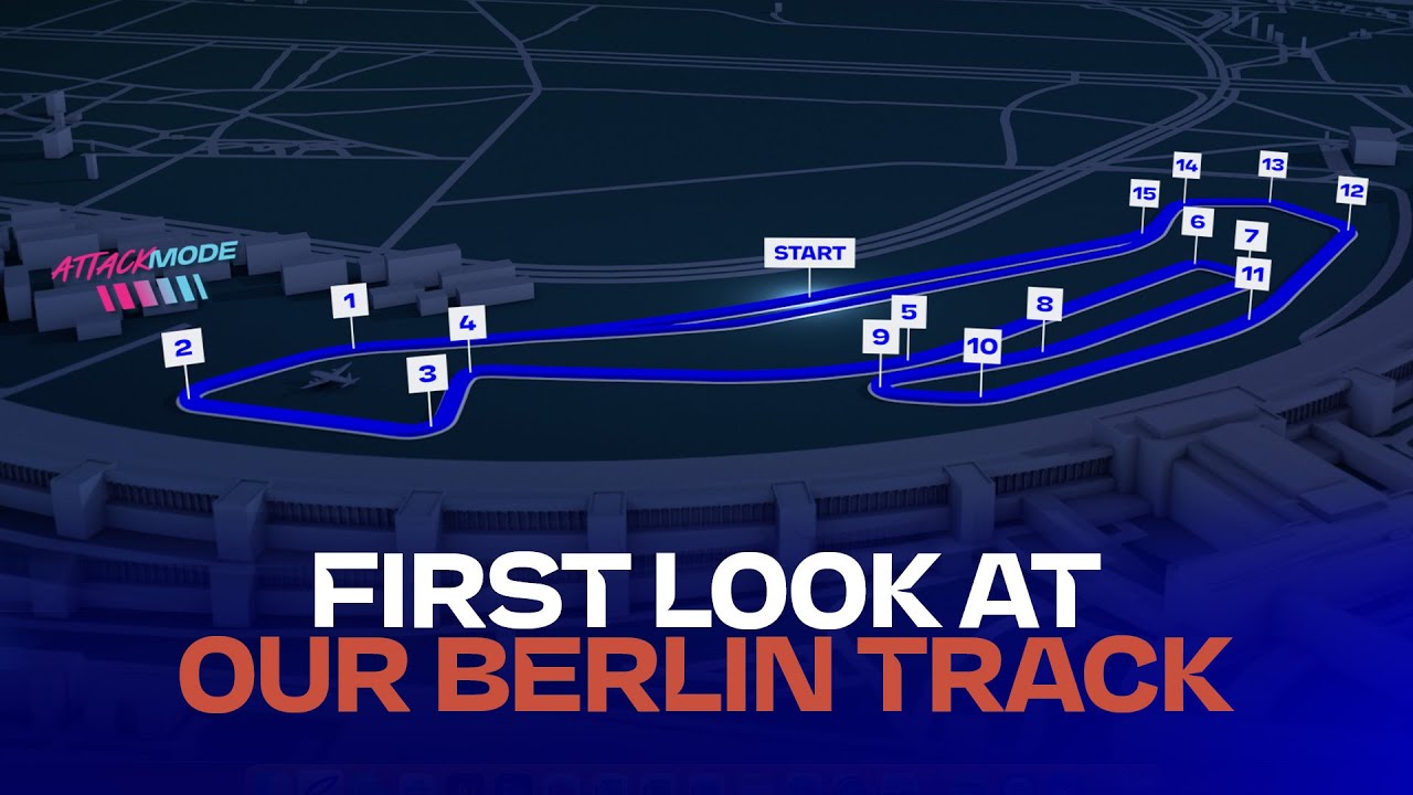 NEW Berlin E-Prix track map 🇩🇪 | Formula E - YouTube