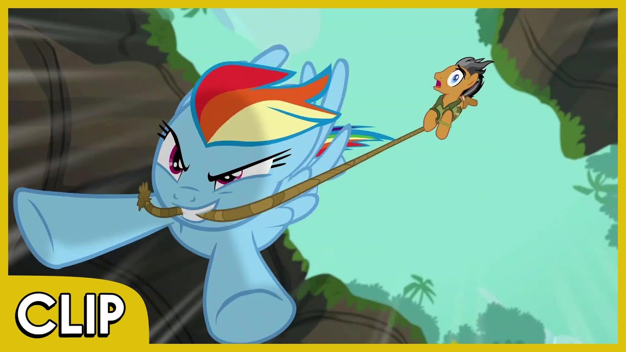 Rainbow and Quibble Pants in the Jungle - MLP: Friendship Is Magic ...