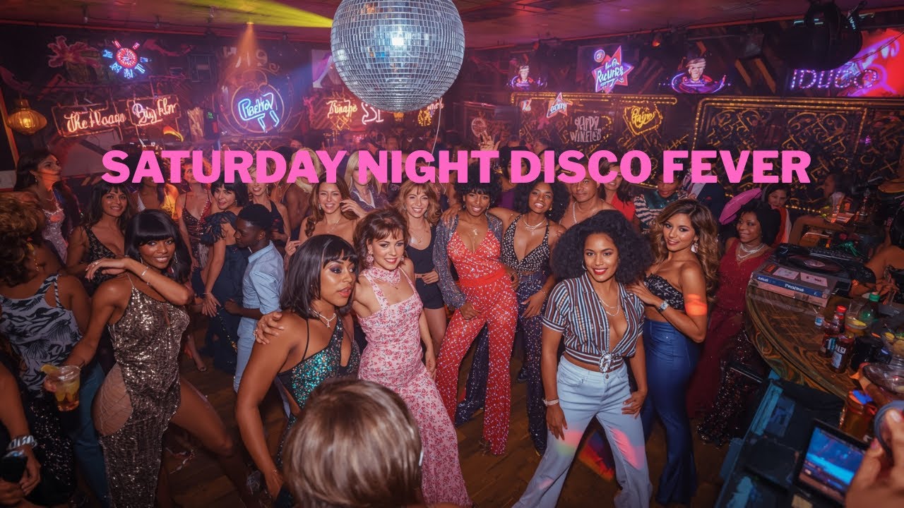 Saturday Night Disco Fever! Dance Party. - YouTube