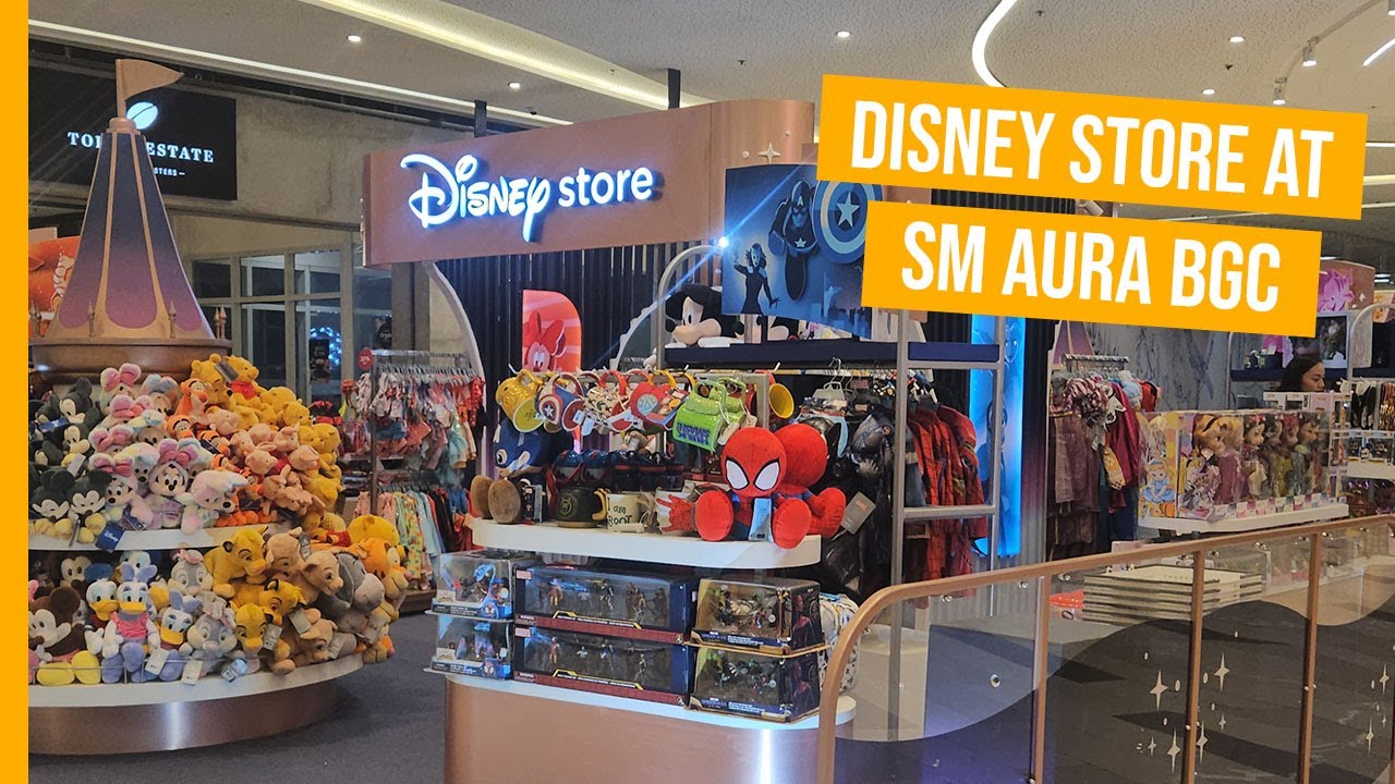 Disney Store Pop-Up at SM Aura BGC | Tour, Prices, & My Disney Princess ...