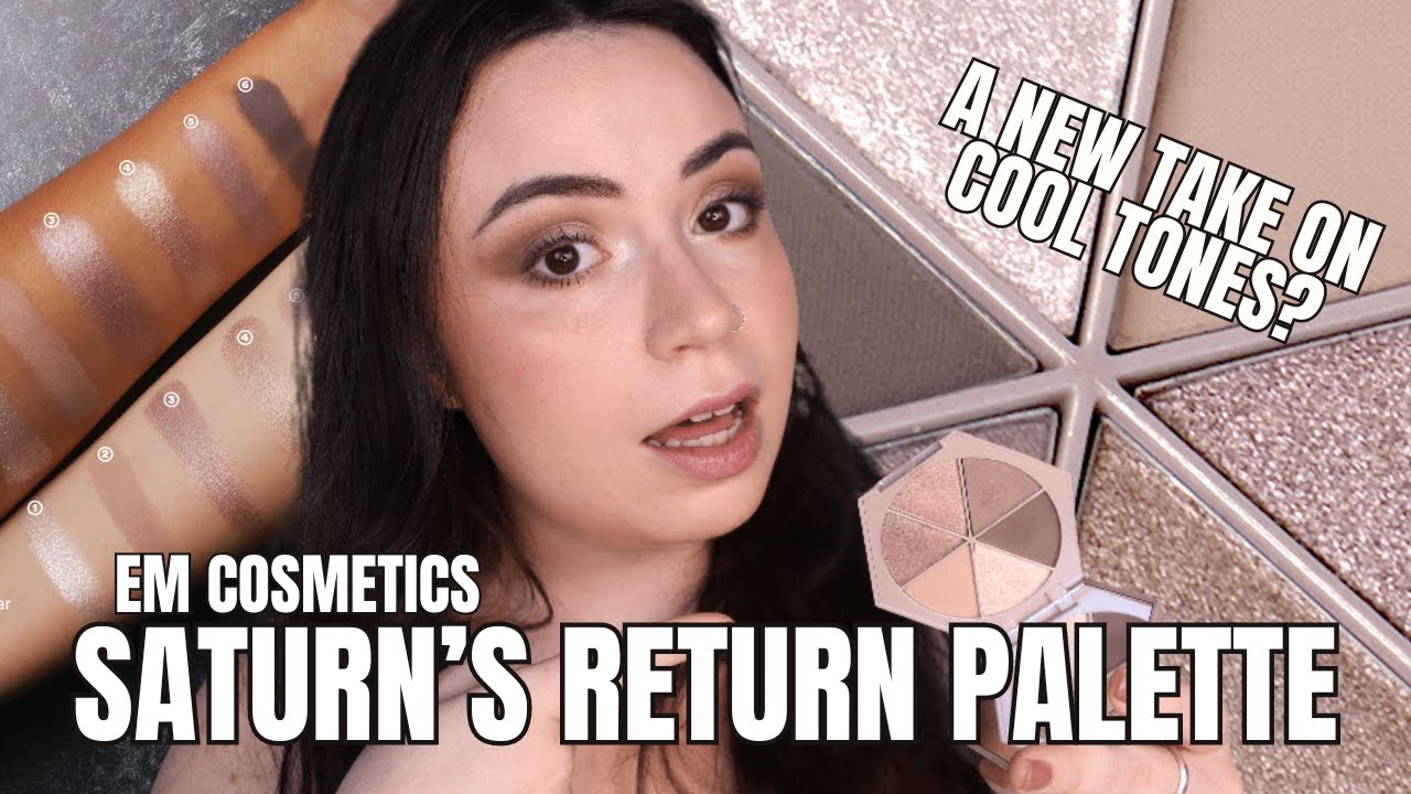 EM COSMETICS SATURN'S RETURN EYESHADOW PALETTE REVIEW - YouTube