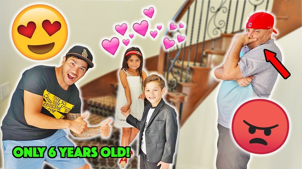 AVA HAS A BOYFRIEND PRANK ON DAD! - YouTube