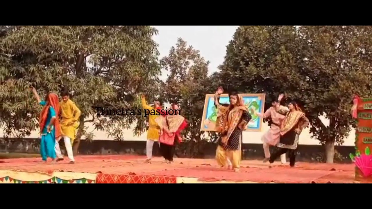 college fest / cultural fest of our college / girls boys group dance ...