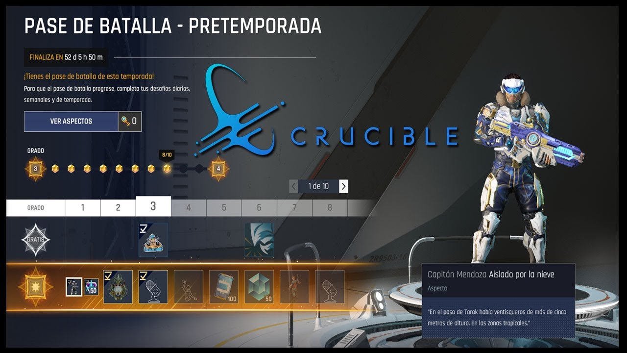 Crucible: Nuevo juego SHOOTER-MOBA // Pase de Pretemporada - YouTube