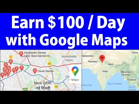 How To Make $100 to $200 Per Day Online On Google Maps (Make Money ...