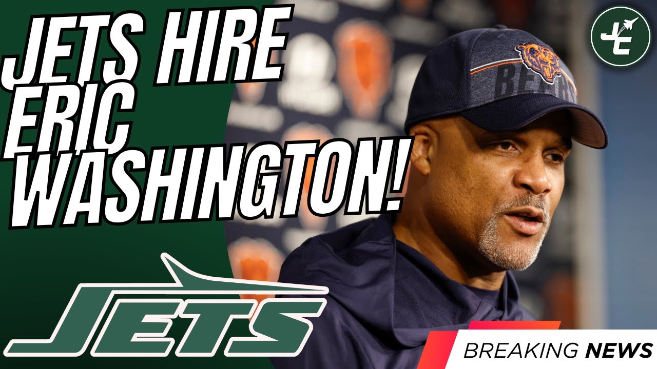 BREAKING: New York Jets HIRE Eric Washington As D-Line Coach! - YouTube