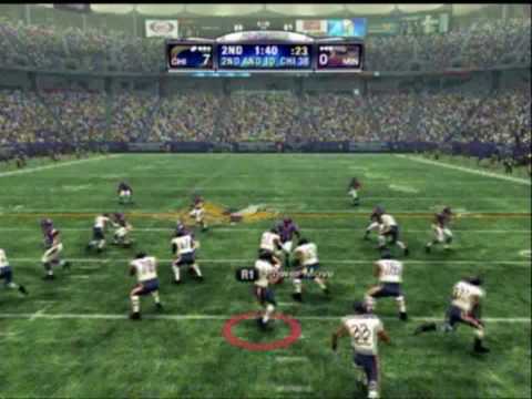 Madden 09  K1NGK0NG17(Vikings) vs GameOn_13(Bears)