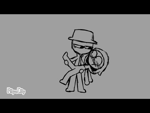 One last kiss | Black x Jevin | (Lazy animation) | Sprunki