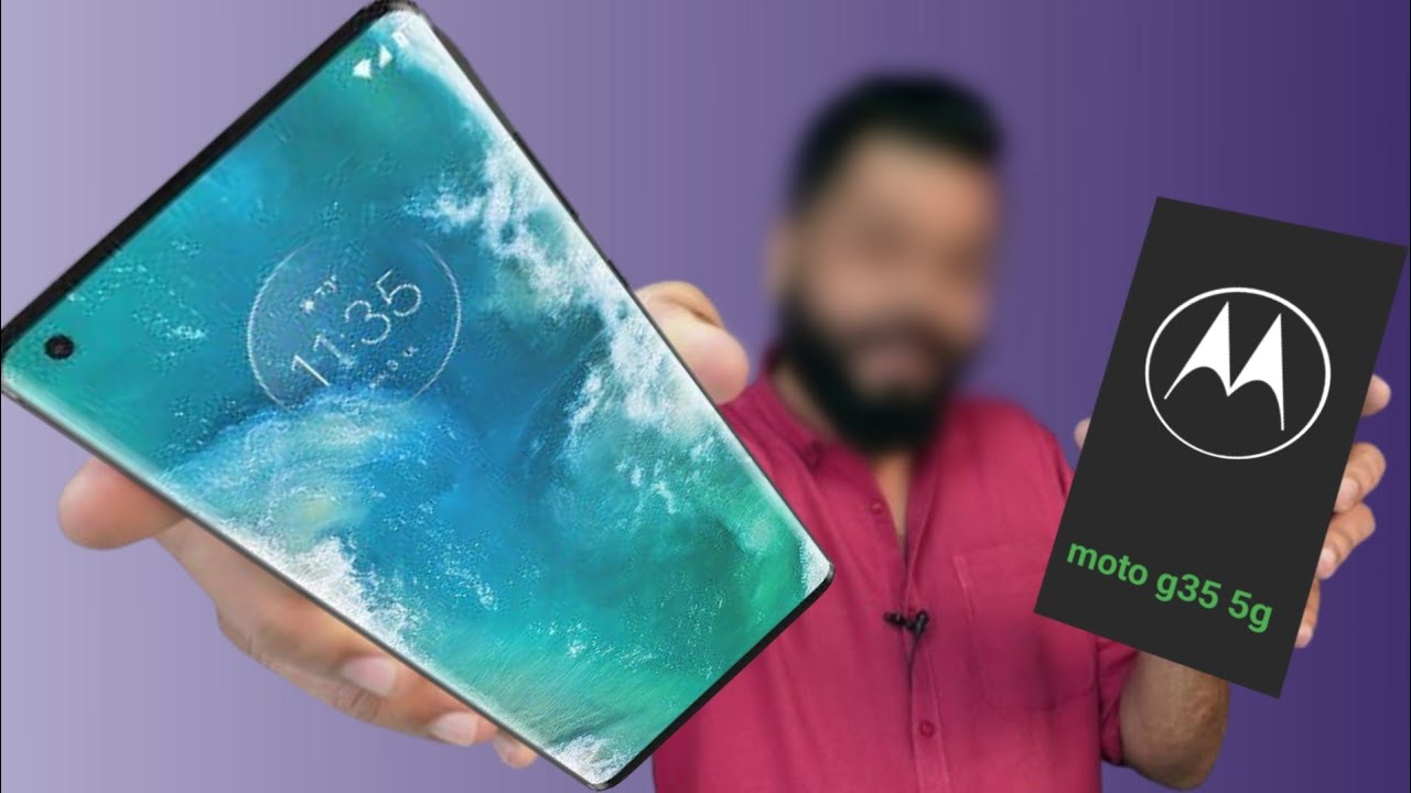 Moto G35 5G Unboxing, review - YouTube