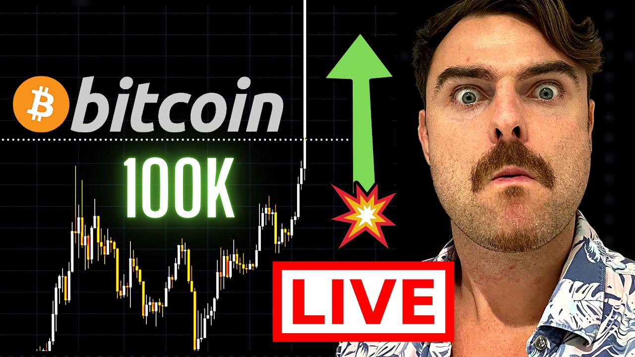 BITCOIN IS GOING MENTAL!!!!!!!! 💥 (1M TF LIVE TRADING LFG) - YouTube