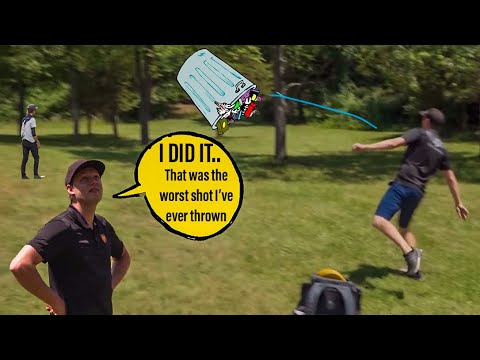 Compilation of Disc Golfers Verbally Abusing Themselves After Throwing ...
