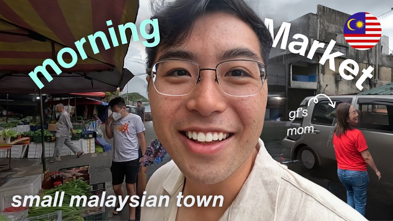 🇲🇾 Morning Market in Small Malaysian Islamic Town [Malaysia Ep. 10 ...