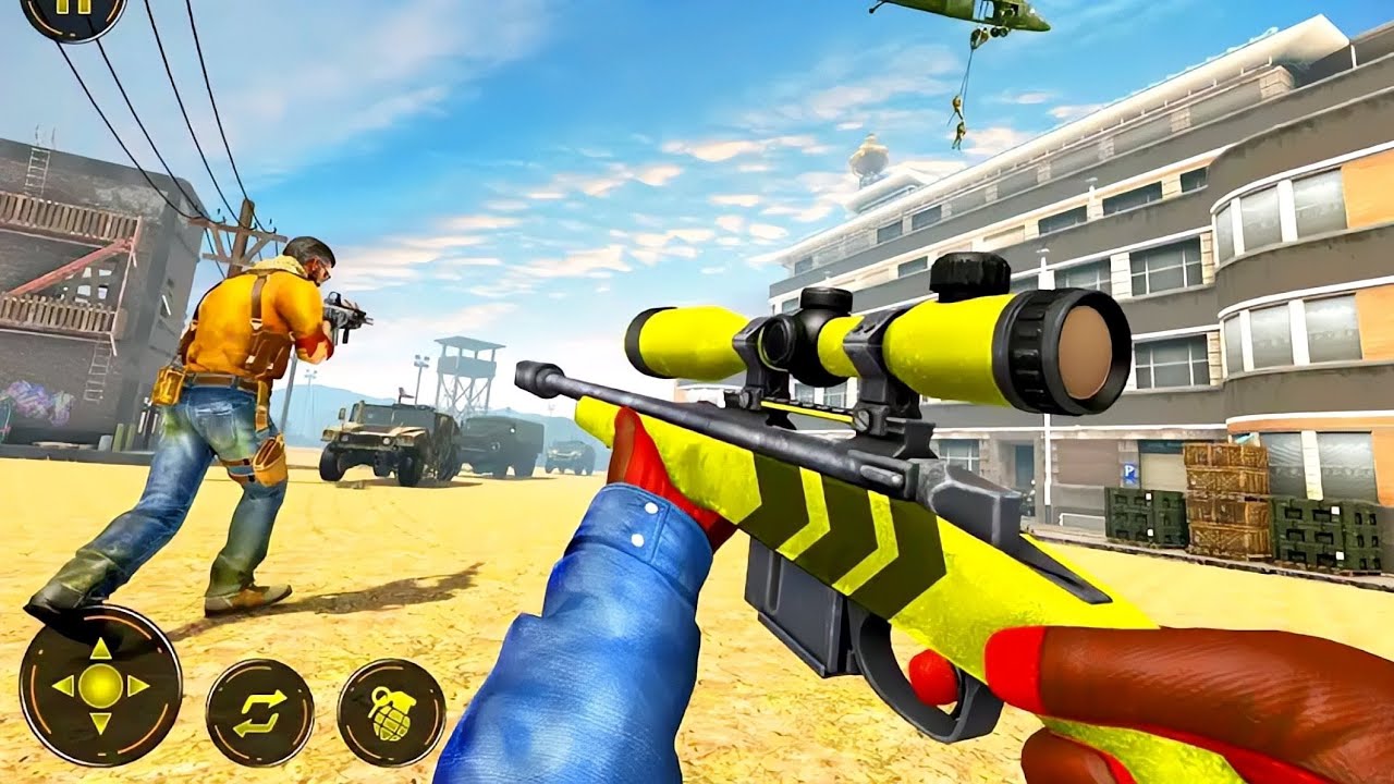 Commando 3D Gun Shooting Game _ Android GamePlay - YouTube