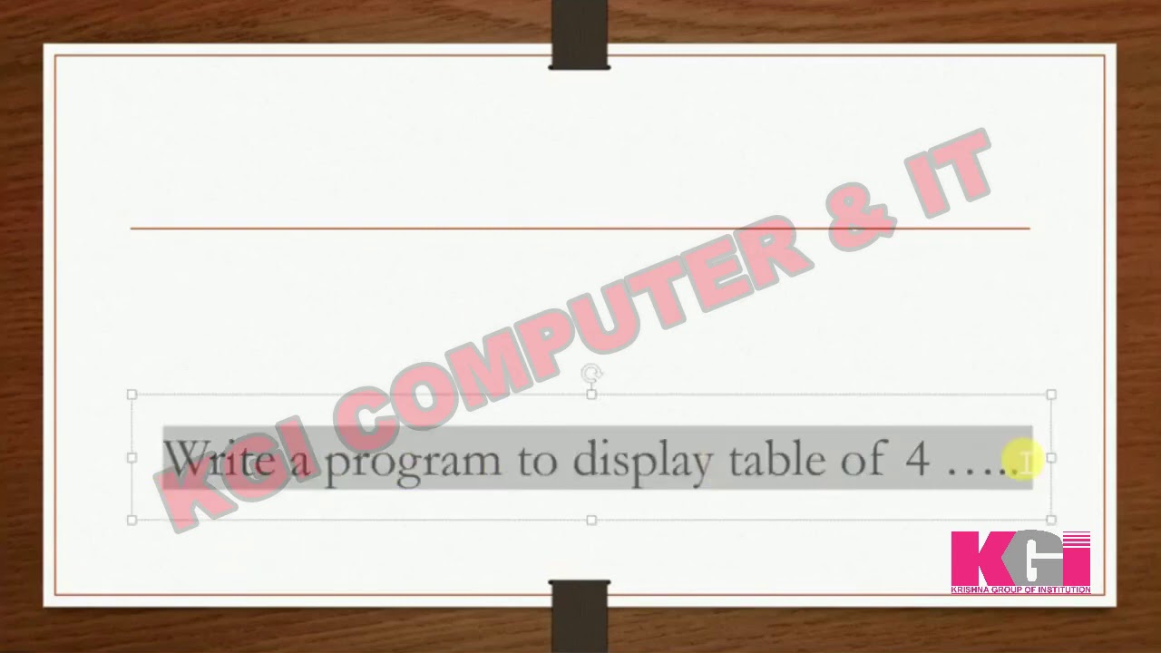 LOOPING STATEMENT - DO WHILE - YouTube