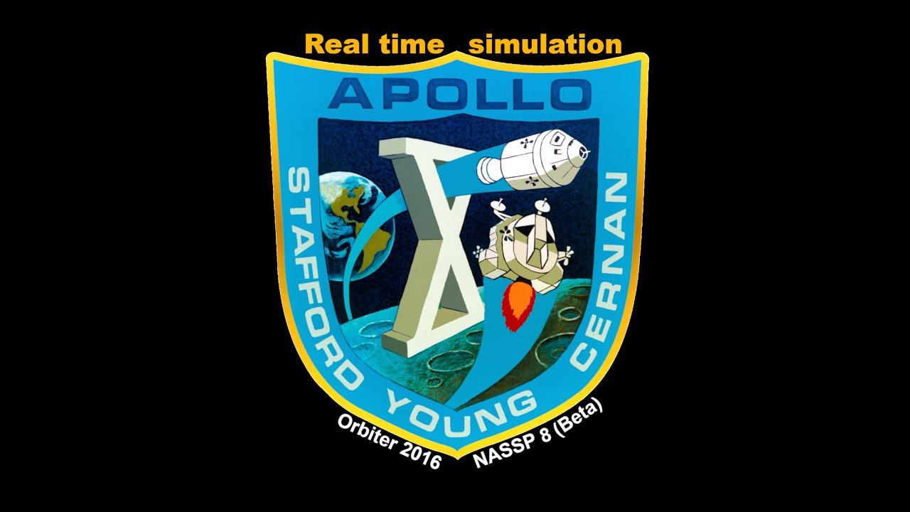 Orbiter 2016 | Apollo 10 Real Time Simulation (NASSP 8) | Part 2/17 ...