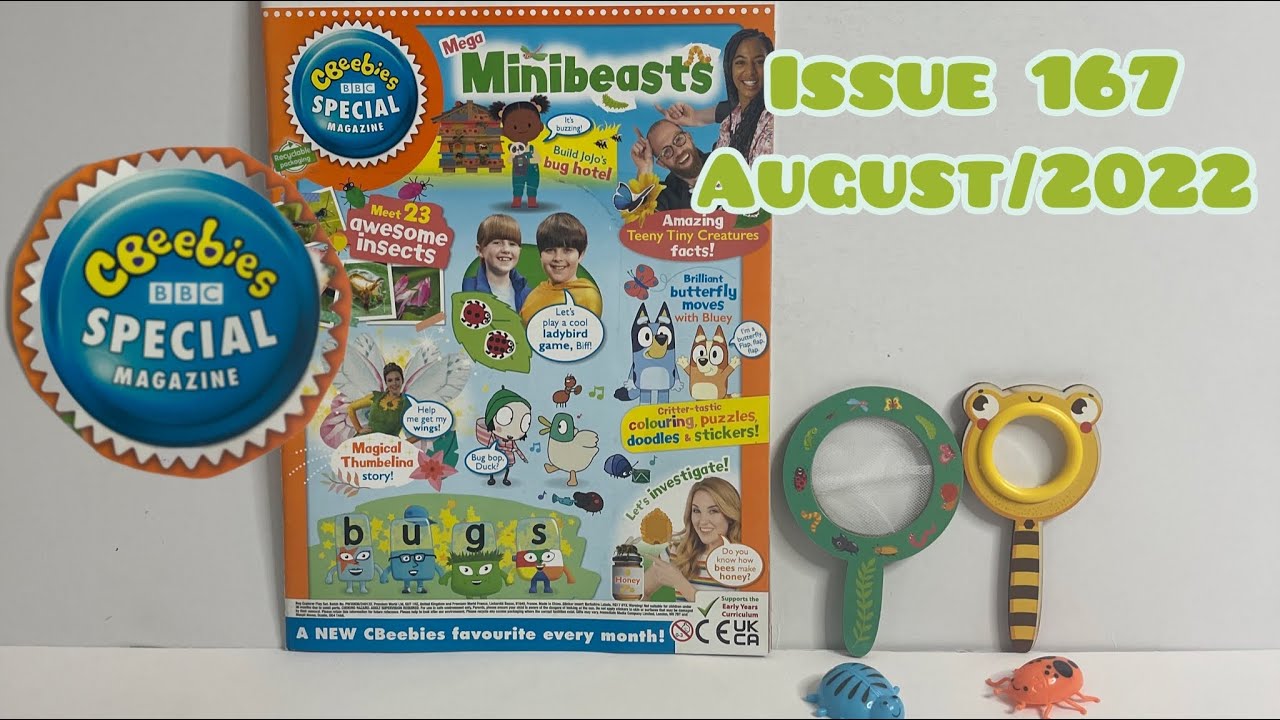CBeebies Special Magazine issue 167, with amazing bug explorer set 🪲🐞 ...