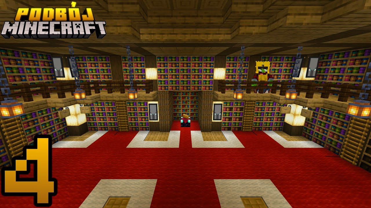 FUNKCJONALNA BIBLIOTEKA - Podbój Minecraft [4] - YouTube