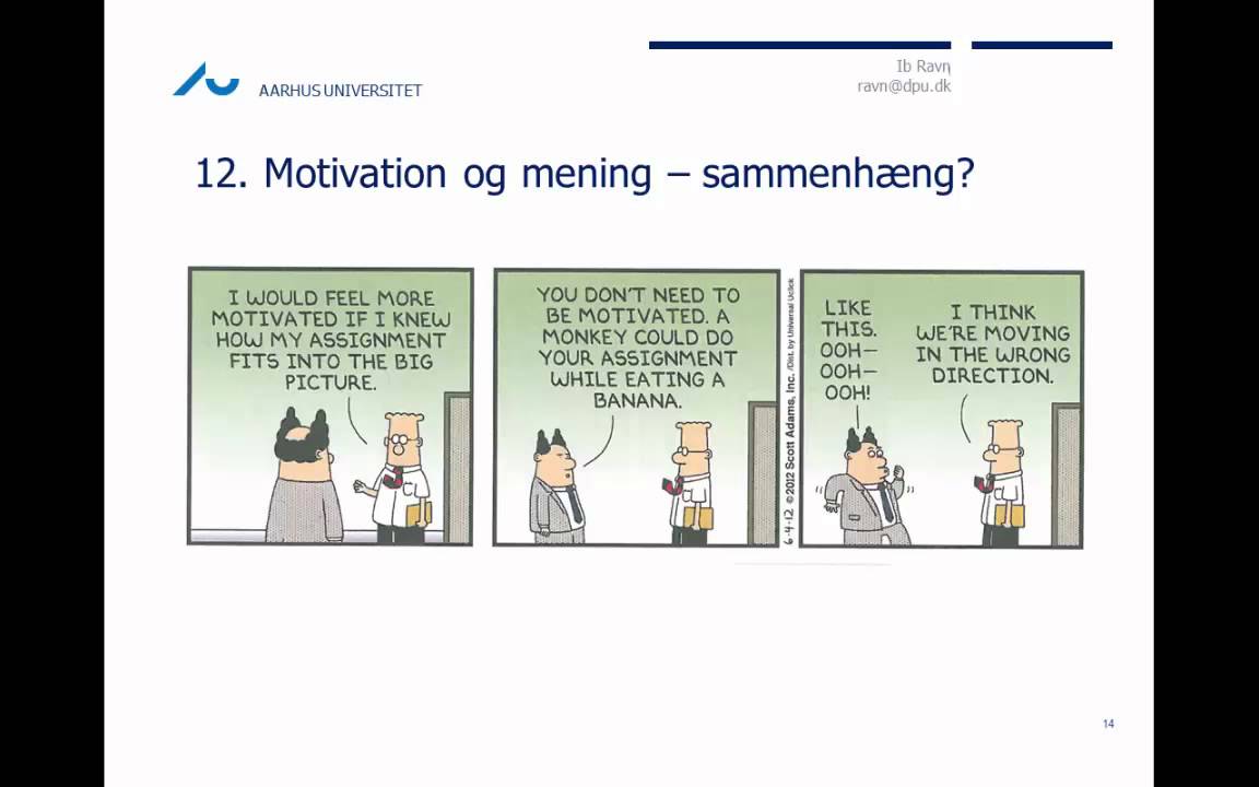 Selvbestemmelsesteoriens behovspsykologi - YouTube