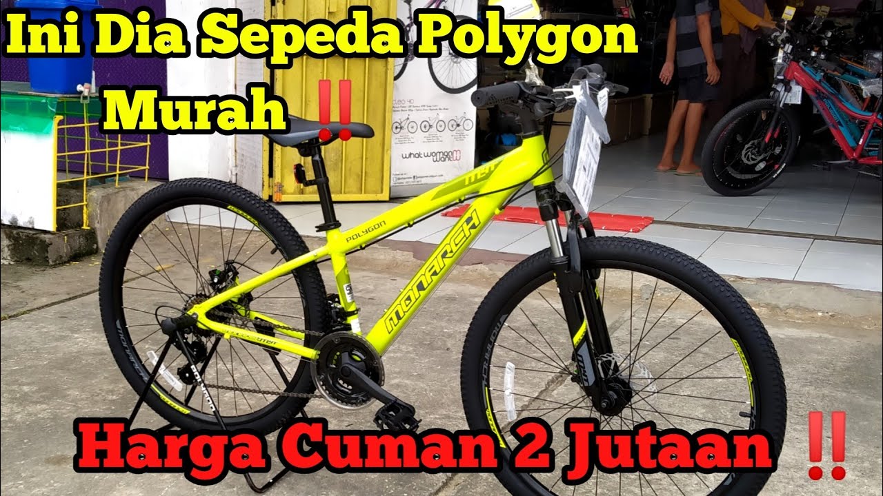 POLYGON MONARCH MYT TAHUN 2023 | Rekomendasi SEPEDA MURAH HARGA 2 ...
