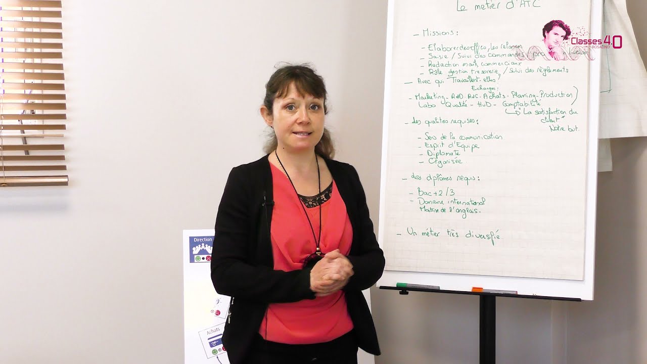 Le parcours des métiers : Assistante Commerciale - YouTube