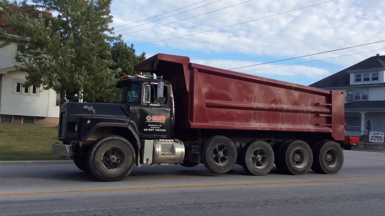 Old Mack Dump Truck 6 - YouTube