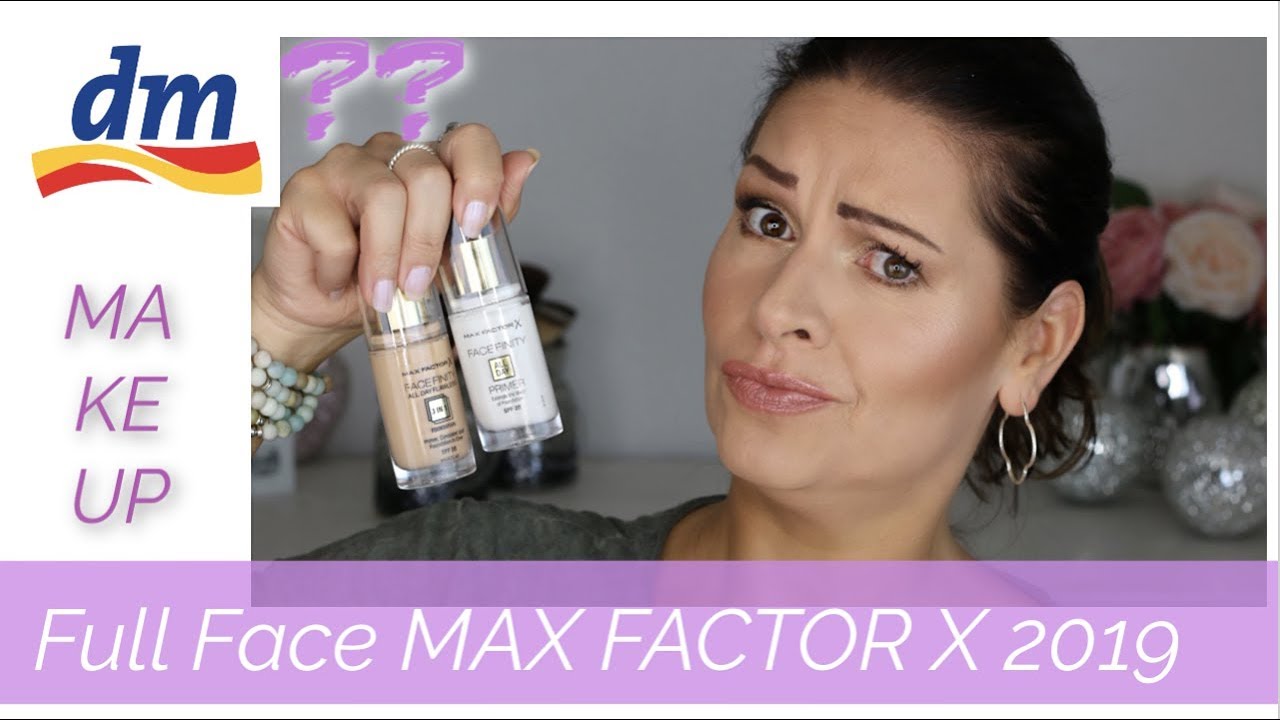 Max Factor FULL FACE one Brand Drogerie Makeup I Mamacobeauty - YouTube