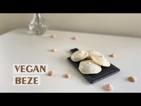 VEGAN BEZE TARİFİ- NOHUT SUYUNDAN BEZE-Aquafaba Meringue Recipes