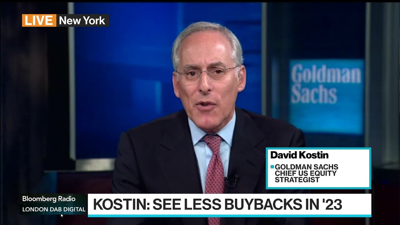 Goldman's Kostin Expects Fewer Buybacks Next Year - YouTube
