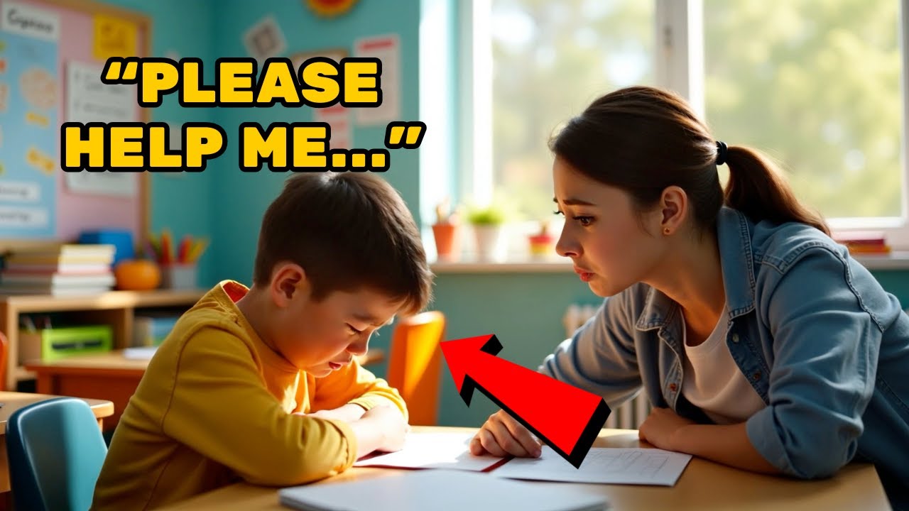 Little Boy Runs Crying to Teacher - 4 Words Leave Him Speechless - YouTube