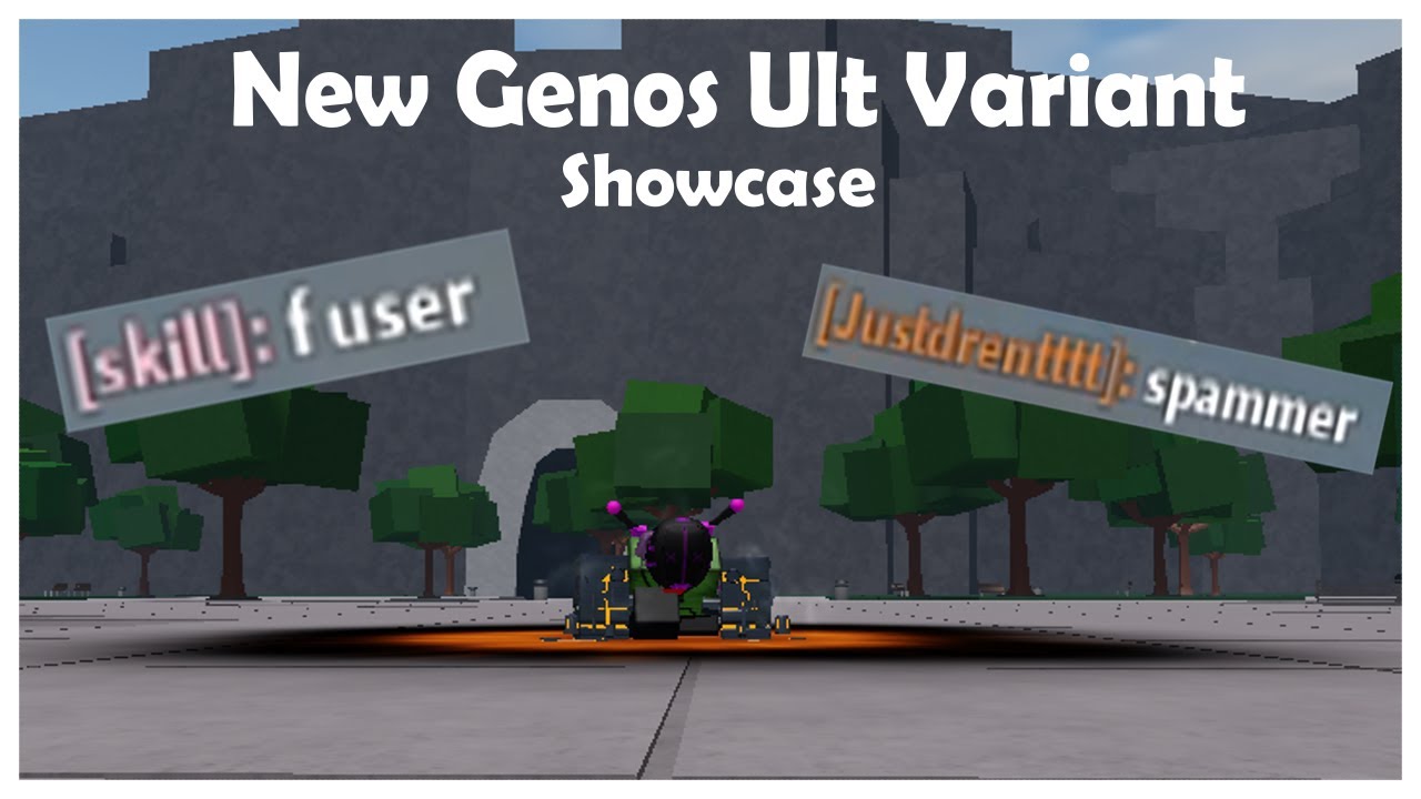 Using the New Genos Ult Variant in Ranked (Roblox/The Strongest ...