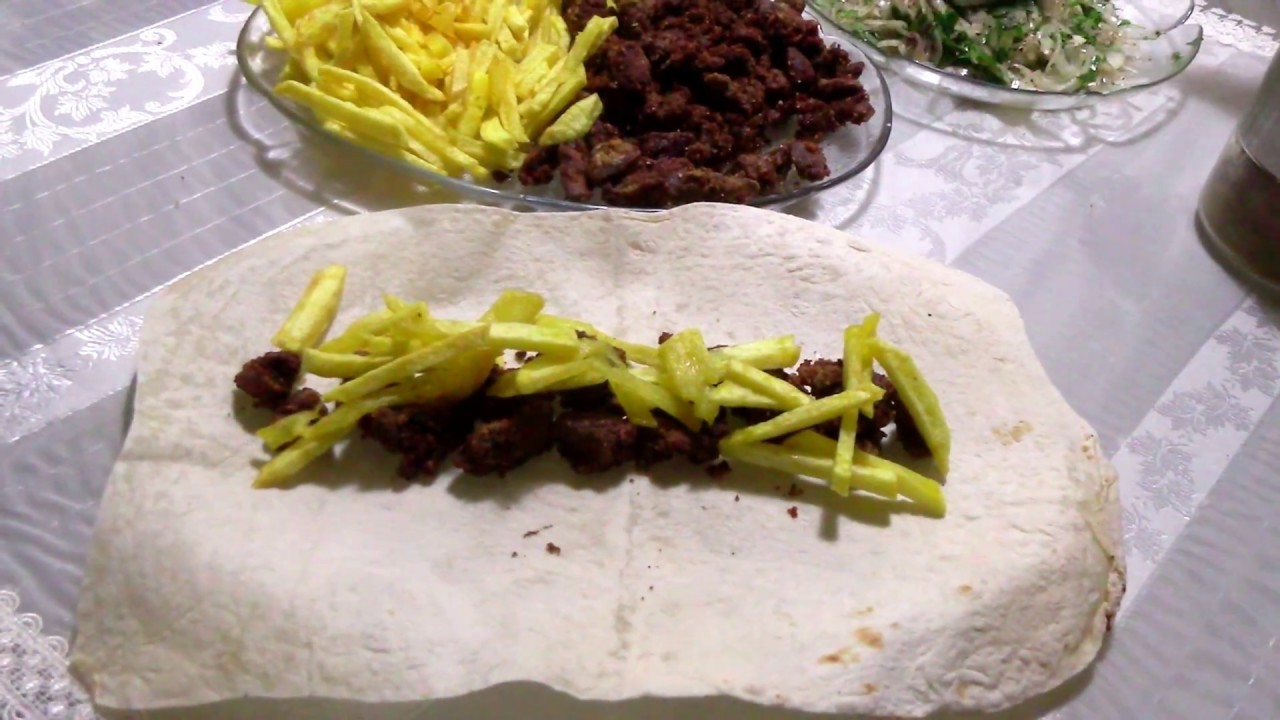 Soğanlı Ciğer Kızartma Tarifi -Ciğer Dürüm-Ciğer nasıl yapılır - YouTube