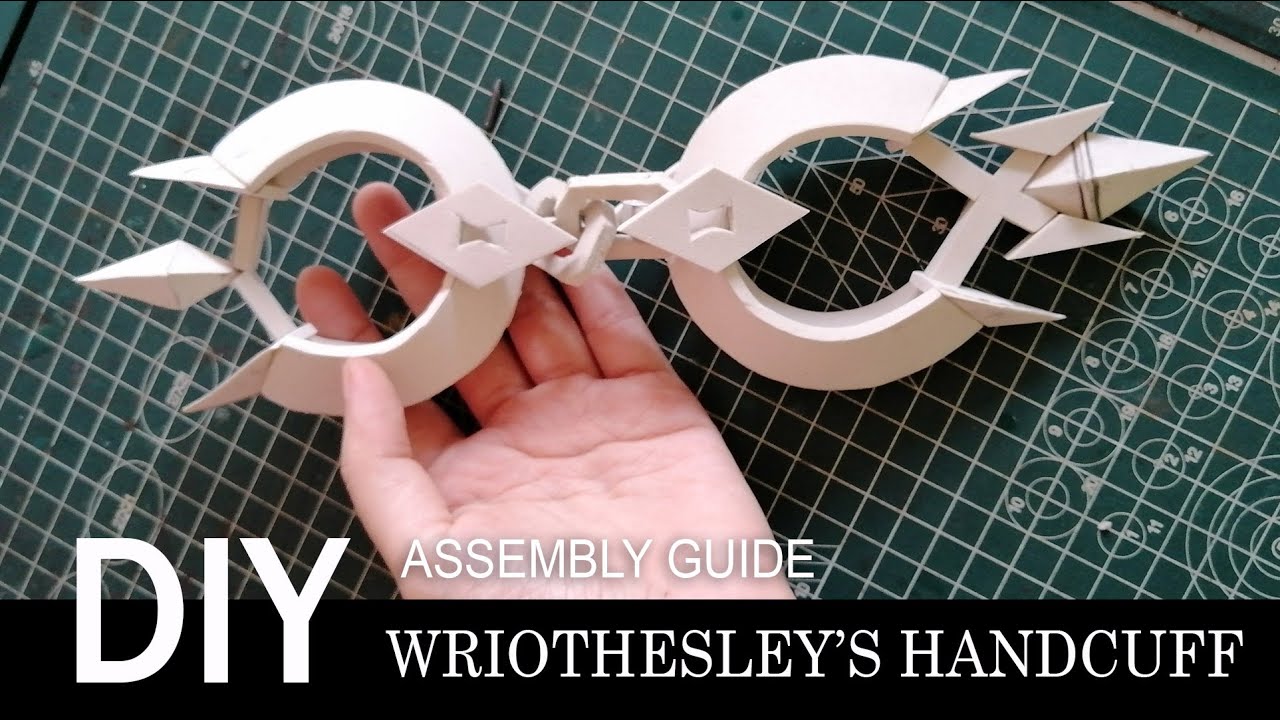 Genshin Impact Wriothesley's Handcuff Cosplay Prop Assembly Guide - YouTube