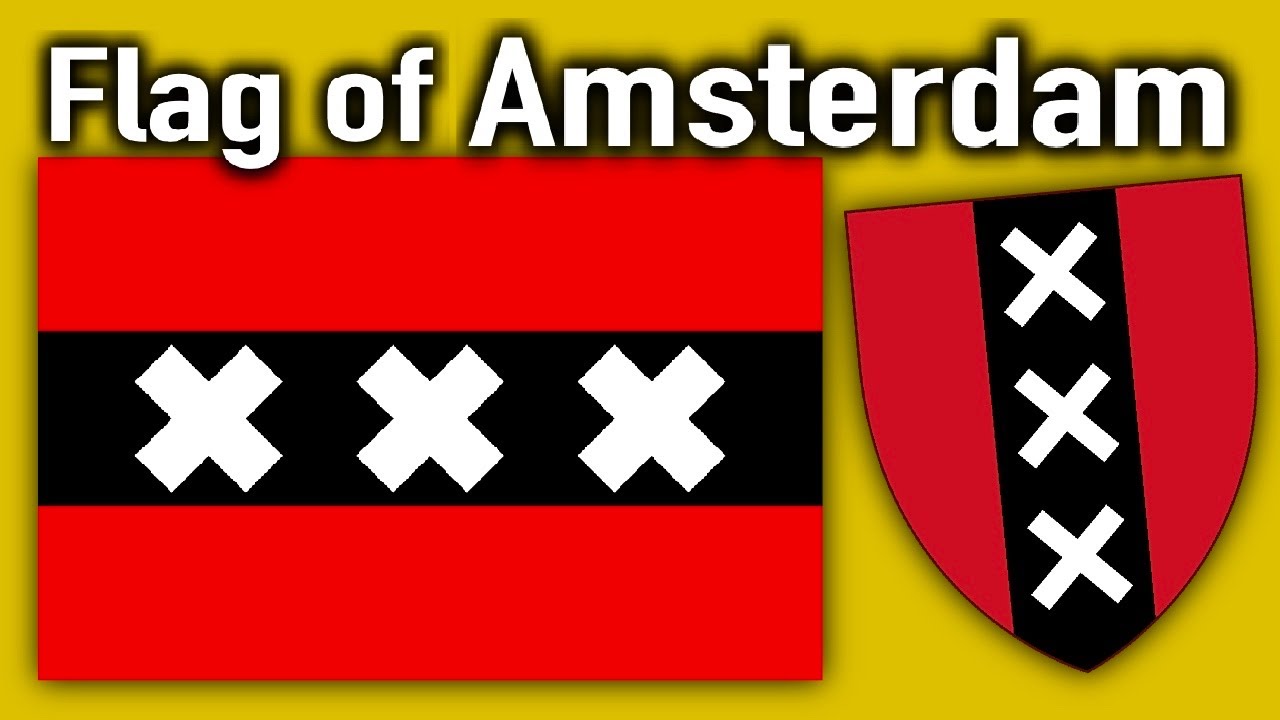Amsterdam flag explained - History and meaning - YouTube