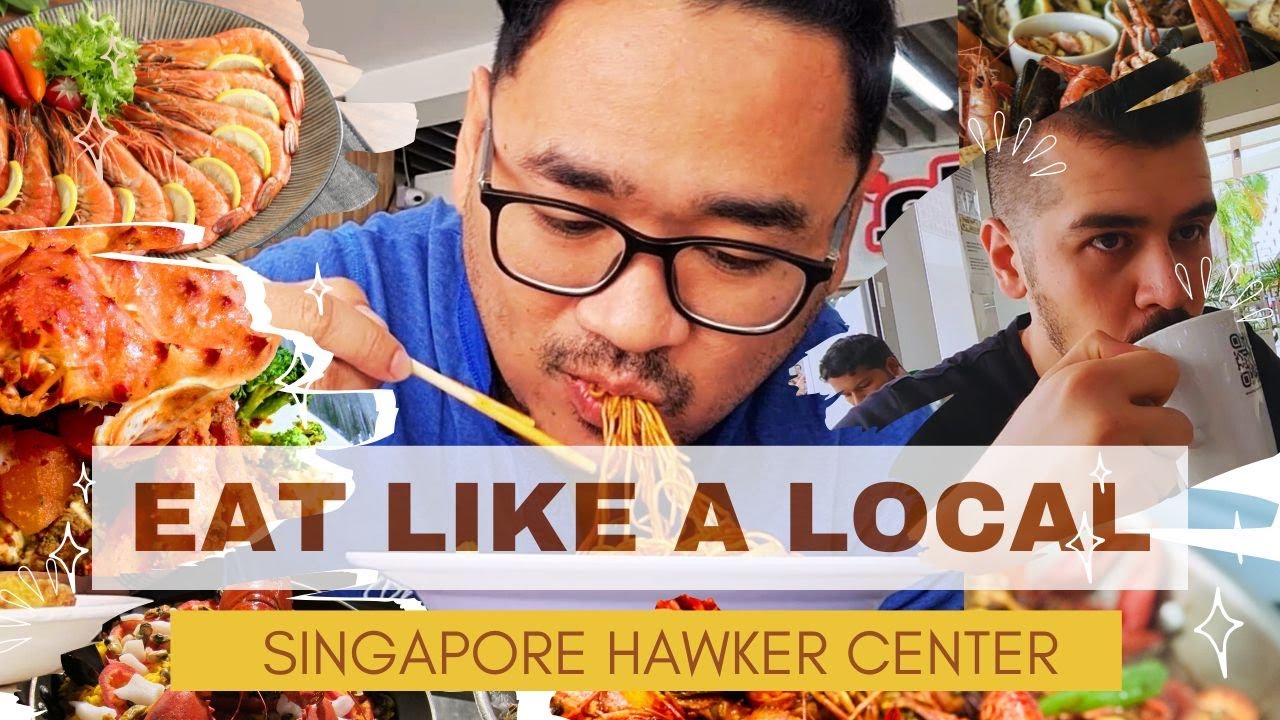 Local Breakfast at a Singapore Hawker Centre | Street Food Vlog - YouTube