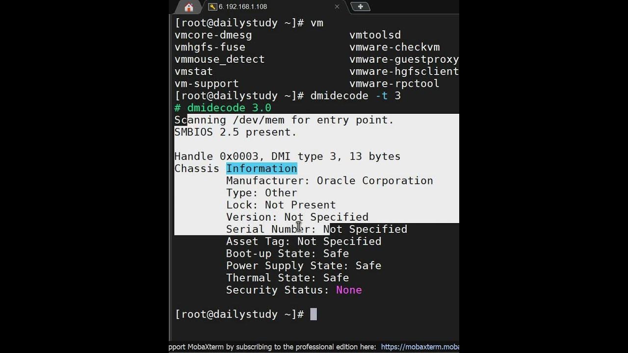 How to find server is physical or virtual in Linux | DailyStudyLinux # ...