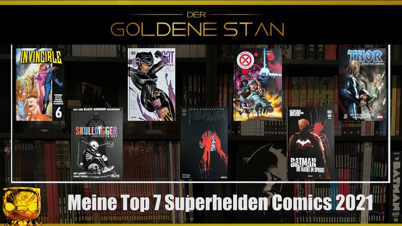 Der Goldene Stan: Meine Top 7 Superhelden Comics 2021 - YouTube