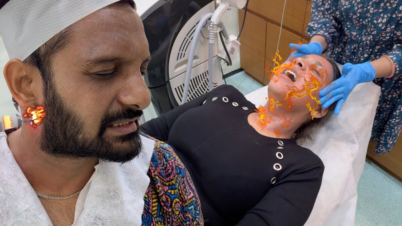 She Burnt Her Face While Treatment | Sab Darr Gaye - YouTube