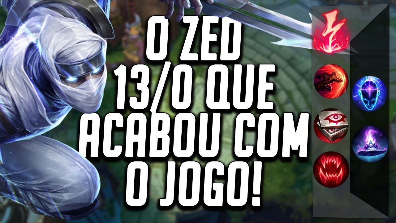 O ZED MID QUE FEZ O OUTRO TIME DAR FF - Runes Reforged - League of ...