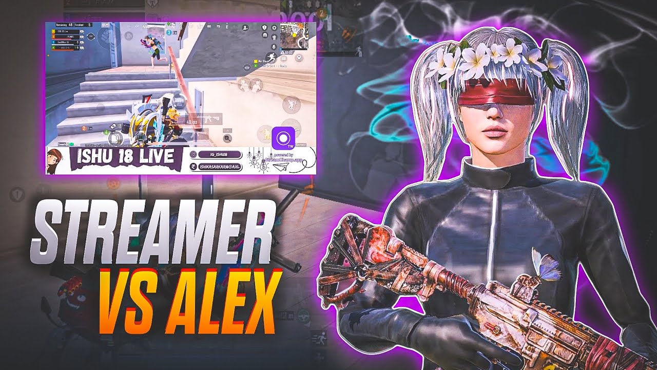Streamer vs Alex !!! IQOO Z7 SMOOTH + 60FPS PUBG / BGMI TEST 2024⚡ ...