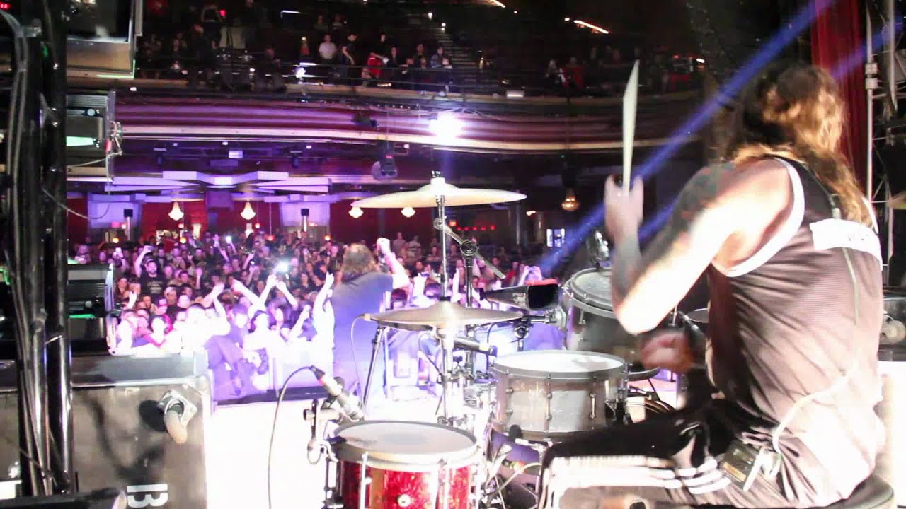 THE USED Dan Whitesides with SJC Drums - YouTube