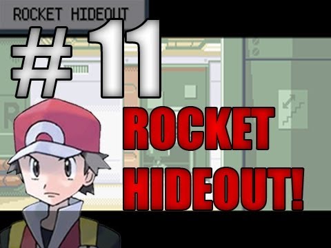 Pokémon Fire Red - Rocket Hideout - YouTube