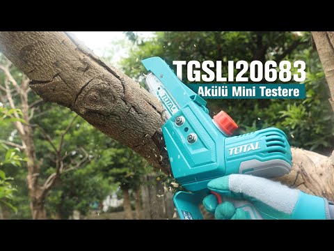 Total TGSLI20683 Akülü Mini Zincirli Testere Yağlı Sistem