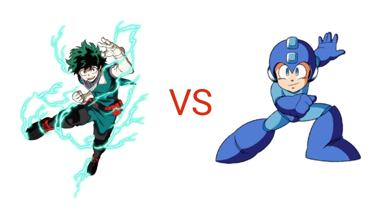 mugen izuku midoriya(deku) vs megaman - YouTube
