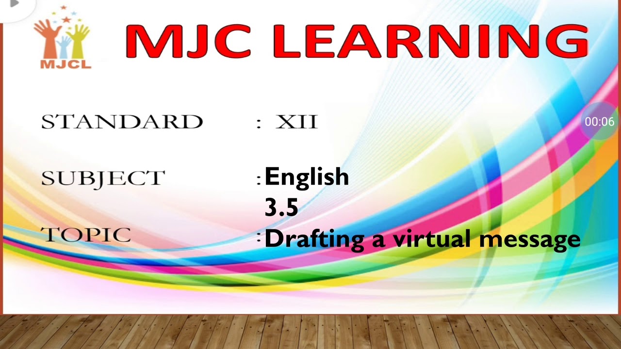 Drafting a Virtual Message - YouTube