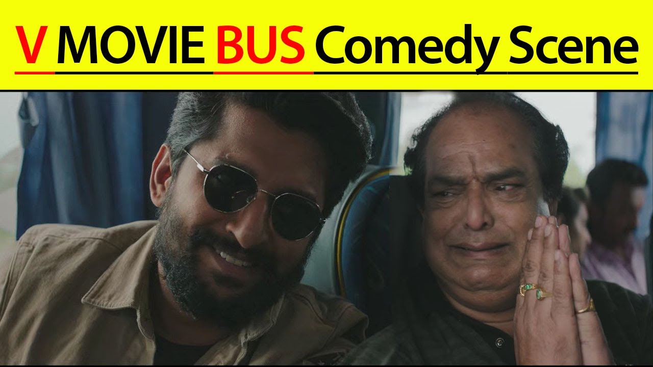 Bus Comedy Scene Of V Movie | Bus Funny Scene | बस कॉमेडी सीन | Hindi ...