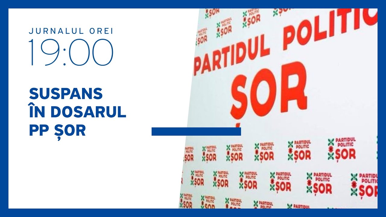 Suspans în dosarul partidului Șor - YouTube