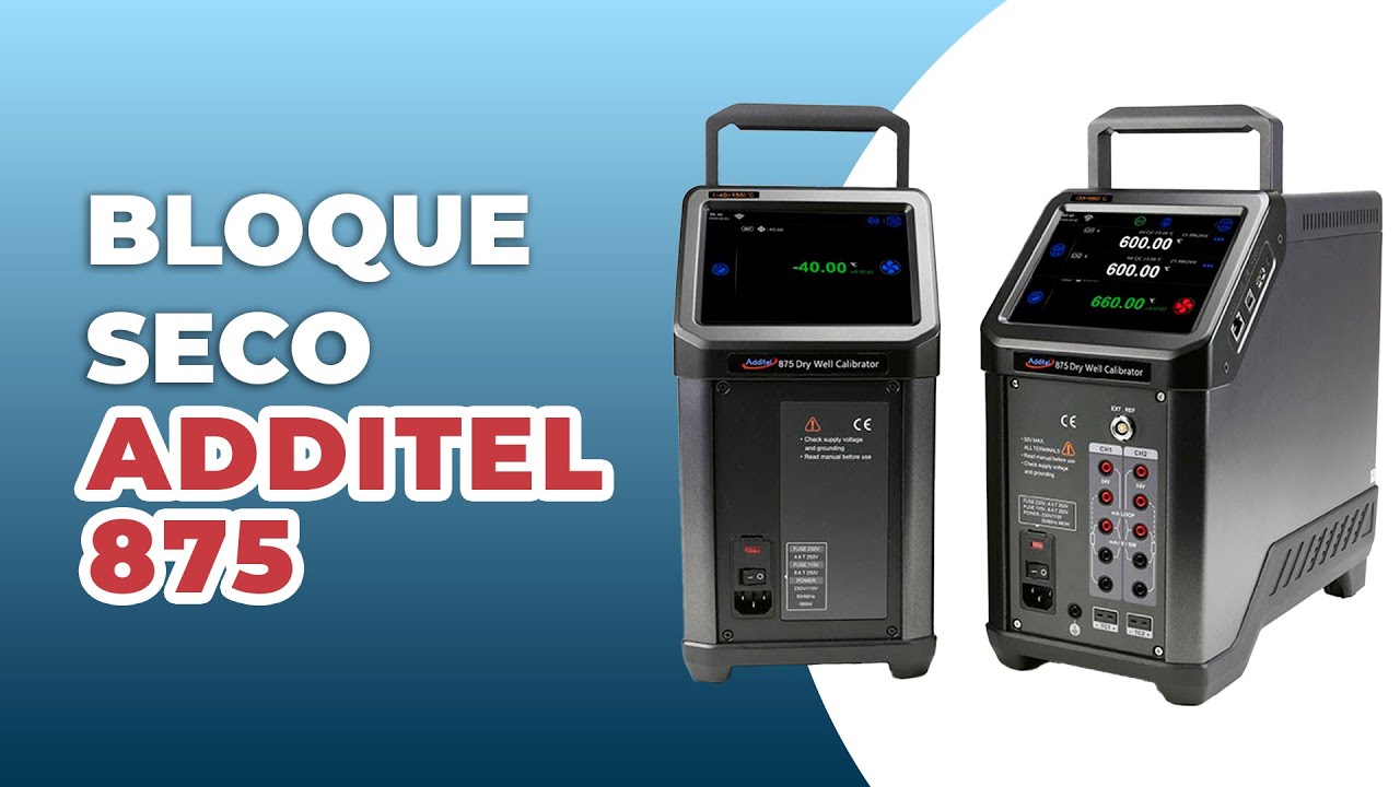 🌡️ Tutorial del Bloque Seco ADDITEL 875 | Rendimiento, Usos y ...