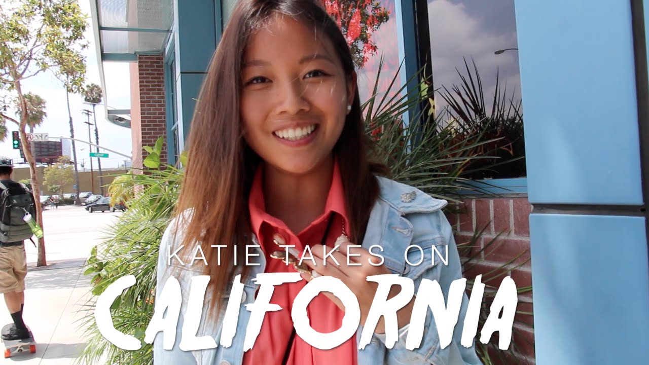 Katie Takes On California | katieshim - YouTube
