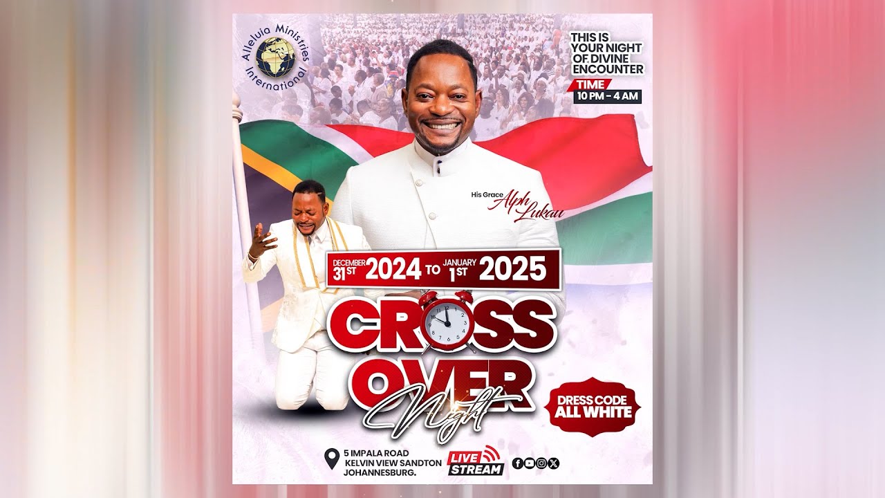 JOIN US as We Crossover into 2025 (31 December 2024) - YouTube
